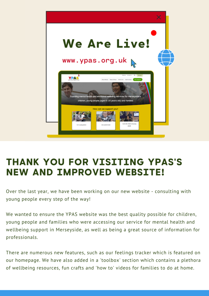 Our New Website is Now LIVE! - YPAS