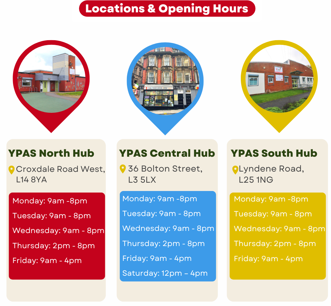 Alternative to Crisis Drop-In - YPAS