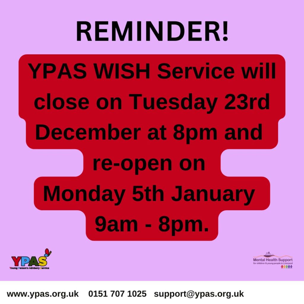 YPAS Christmas Support Information 2025 - YPAS