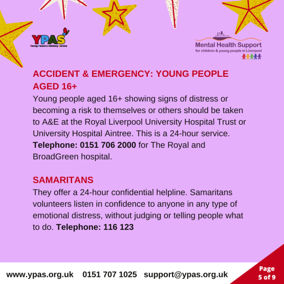 YPAS Christmas Support Information 2025 - YPAS